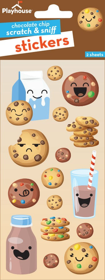 Chocolate Chip Cookies Scratch & Sniff Stickers *NEW! | EverythingSmells