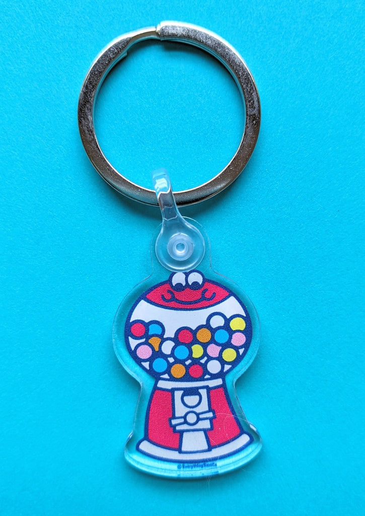 EverythingSmells Bringing Back the 80s Keychain - Bubble Gum Machine ...