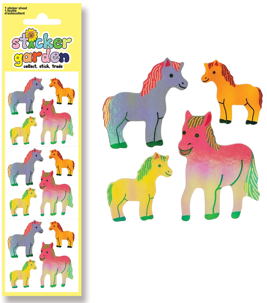 Pearly Pony Stickers by Sticker Garden *NEW! | EverythingSmells