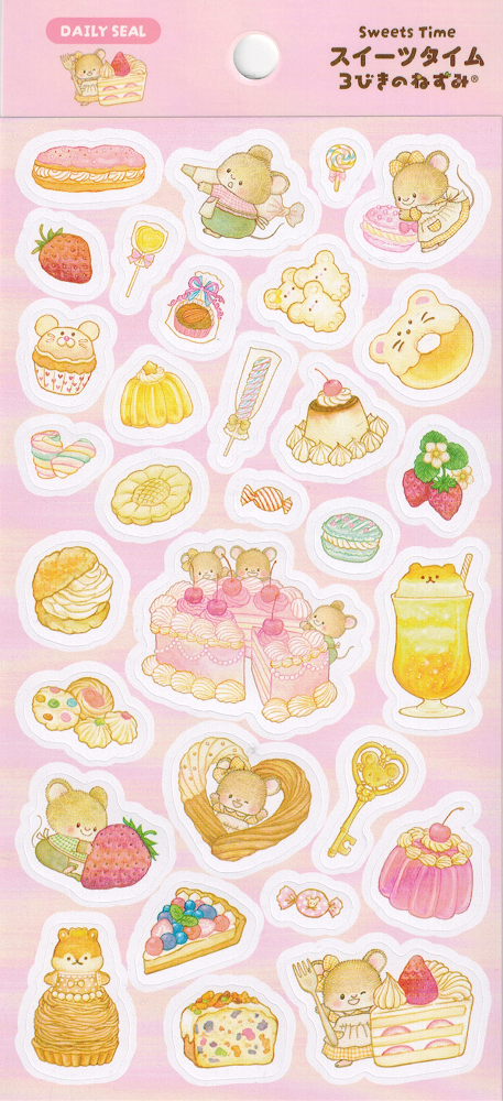 Sweets Time Mouse Stickers by Rainbowholic *NEW! | EverythingSmells