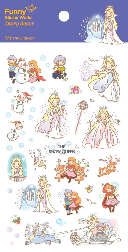The Snow Queen Stickers by Funny Sticker World *NEW! | EverythingSmells