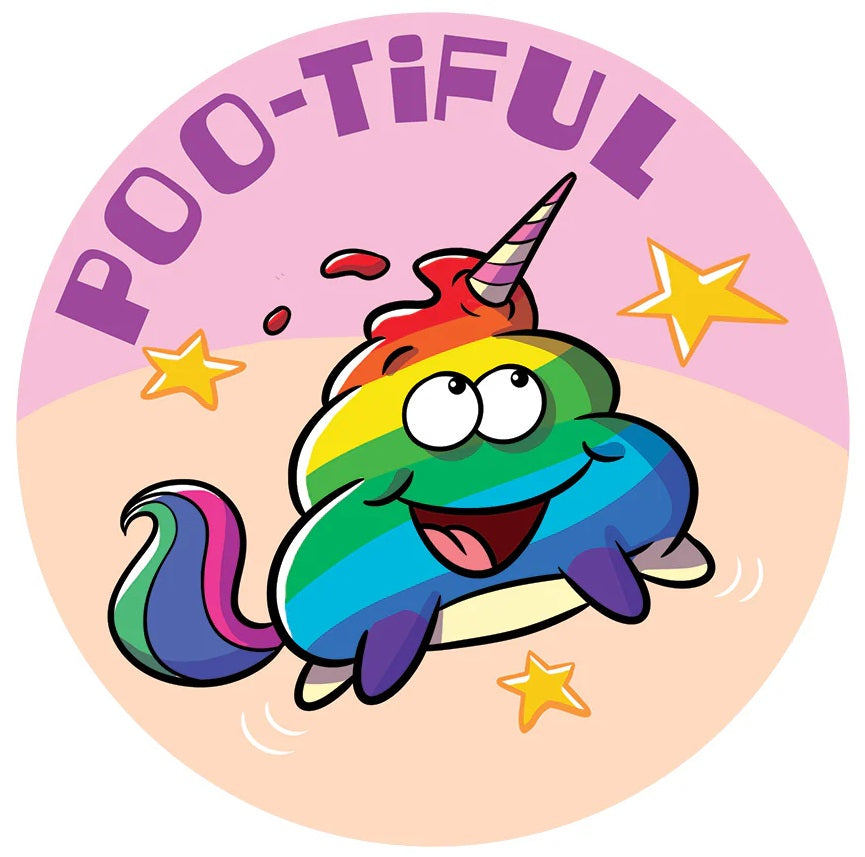 Unicorn Poop Dr. Stinky Scratch-N-Sniff Stickers *NEW! | EverythingSmells